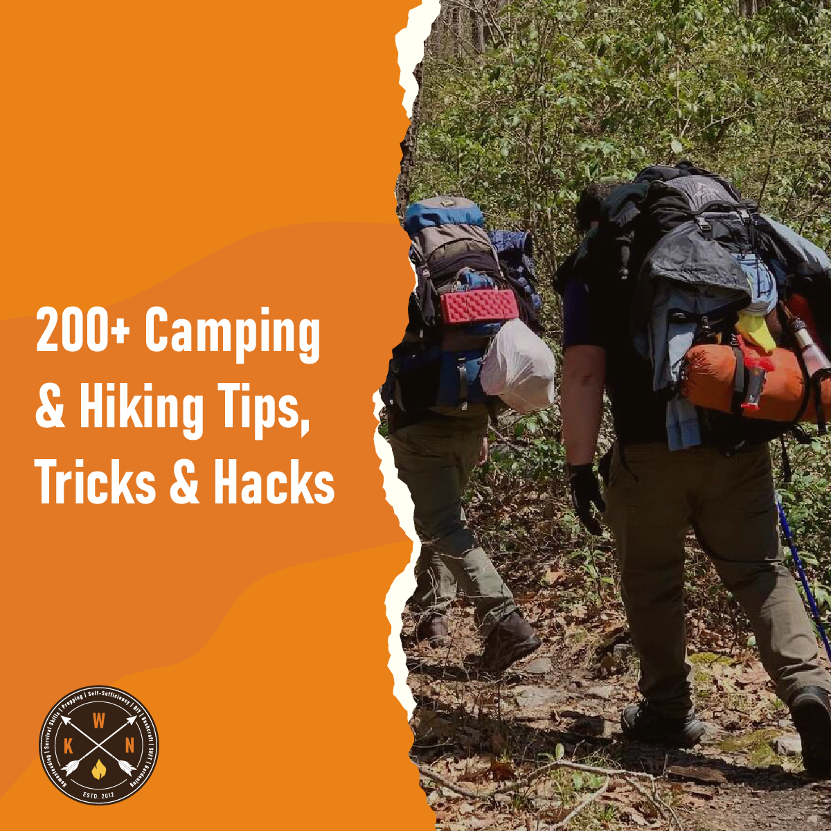 200+ Camping & Hiking Tips, Tricks & Hacks