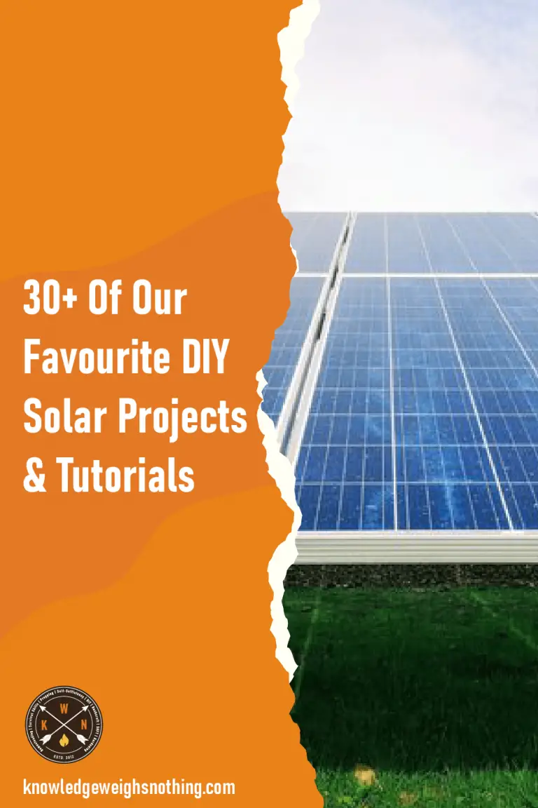30+ Of Our Favourite DIY Solar Projects & Tutorials
