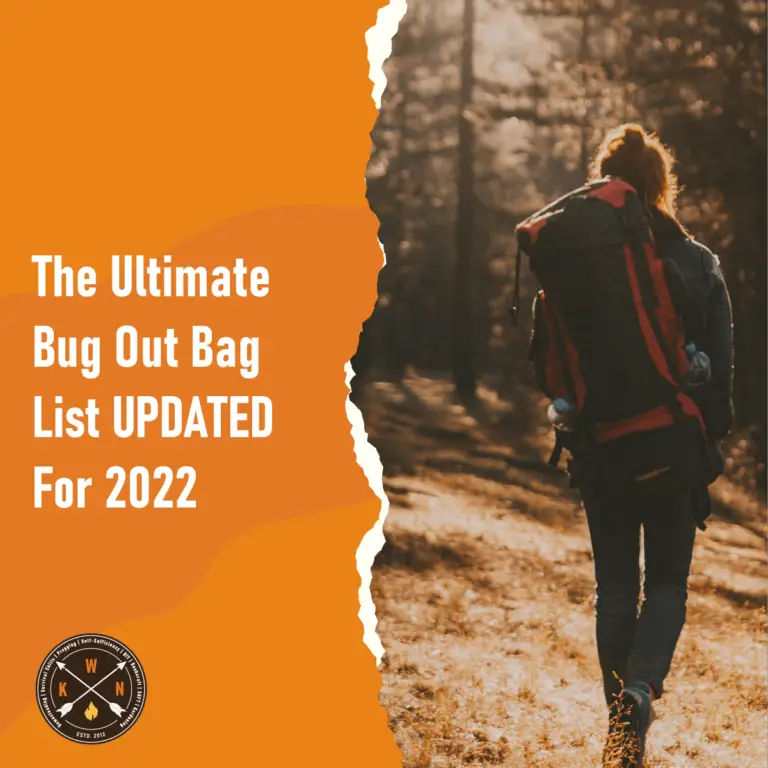 The Ultimate Bug Out Bag List UPDATED For 2022