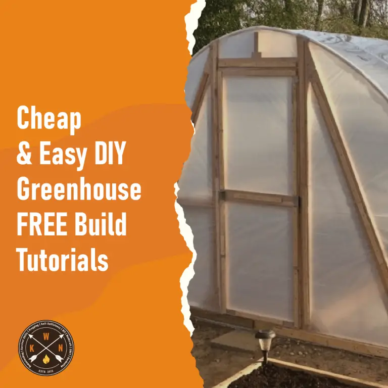 18 Cheap & Easy DIY Greenhouse -- FREE DIY Build Tutorials!